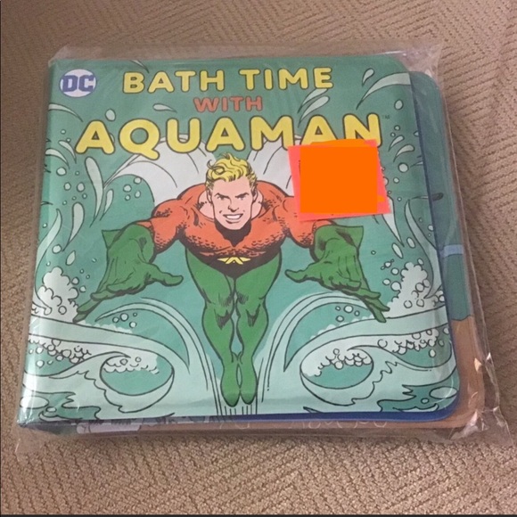 Toys | New Bath Time With Aquaman Bathtub Book | Poshmark